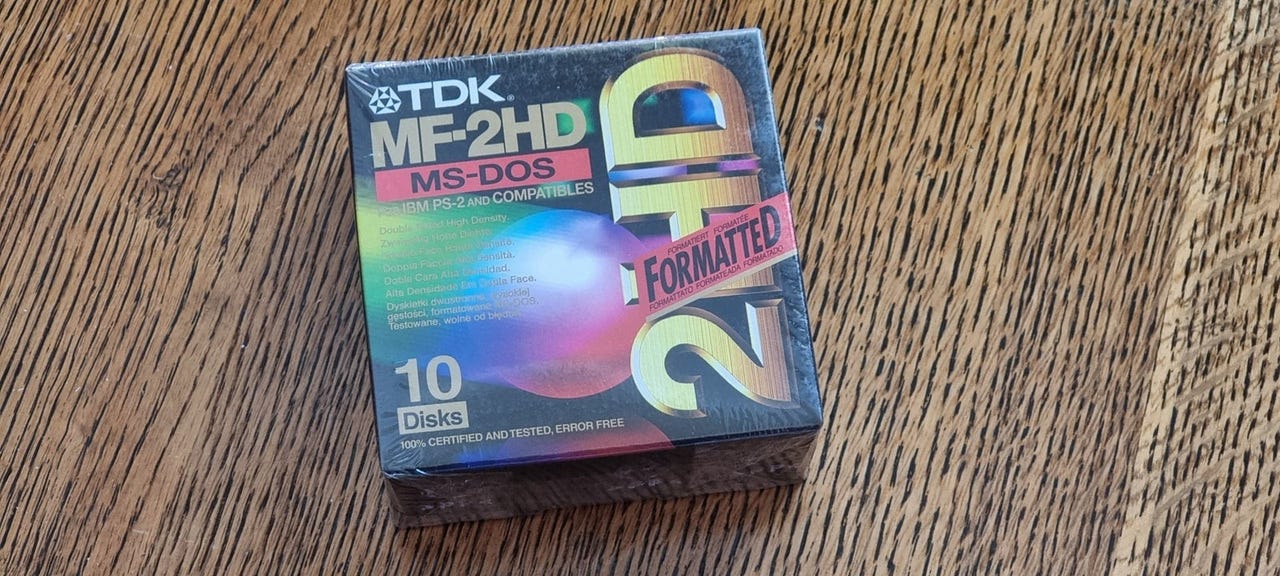 Floppy disk, TDK MF-2HD, Perfekt | DBA
