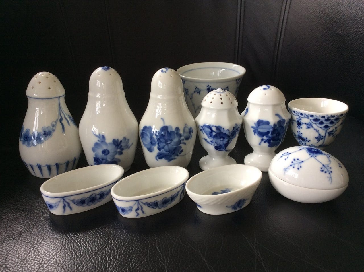 Porcelæn, Div. Empire, musselmalet bægre | DBA