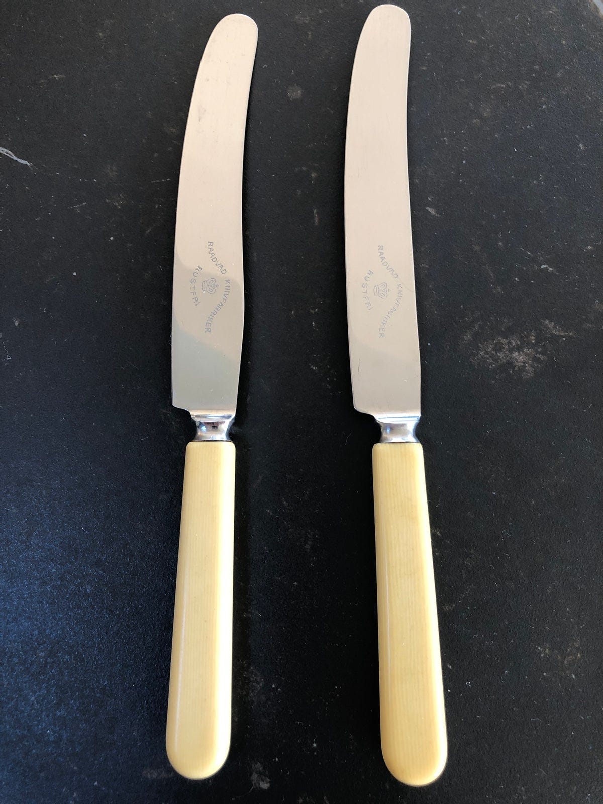 Rustfrit stål, Knive , Rådvad | DBA