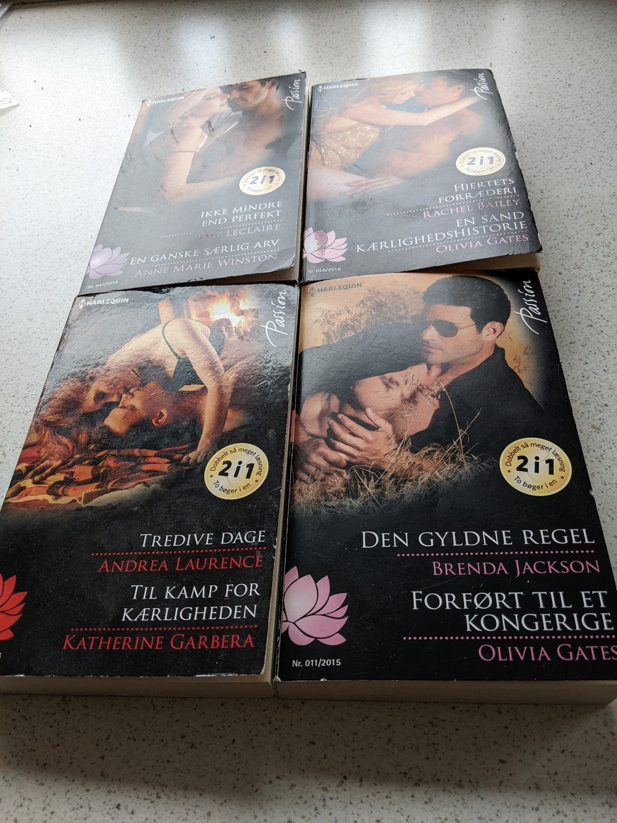 Harlequin Kærligheds/passion romaner, Harlequin, genre: romantik | DBA