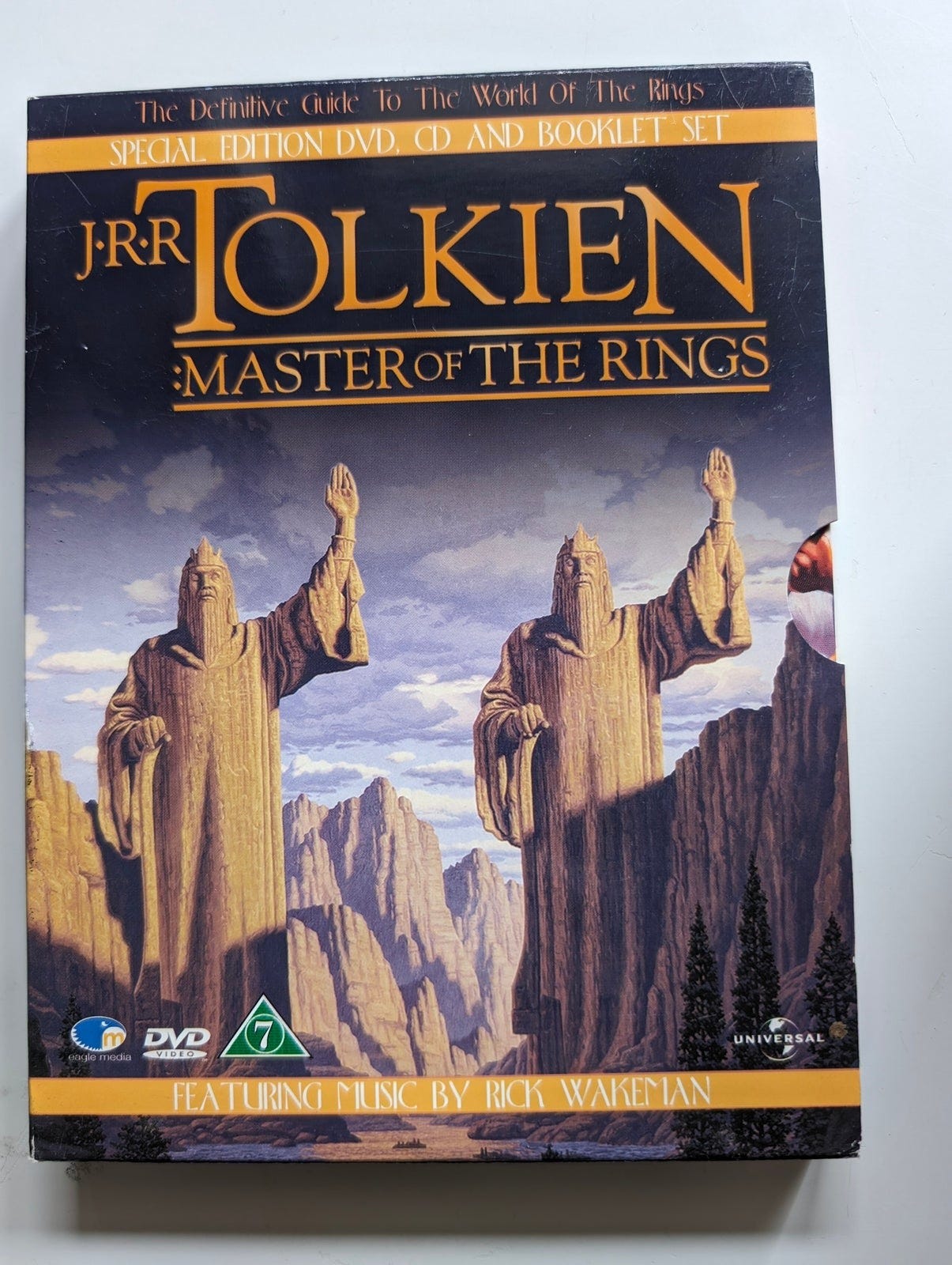 JRR Tolkien Master of the Rings (DVD, CD & Booklet, instruktør Peter ...