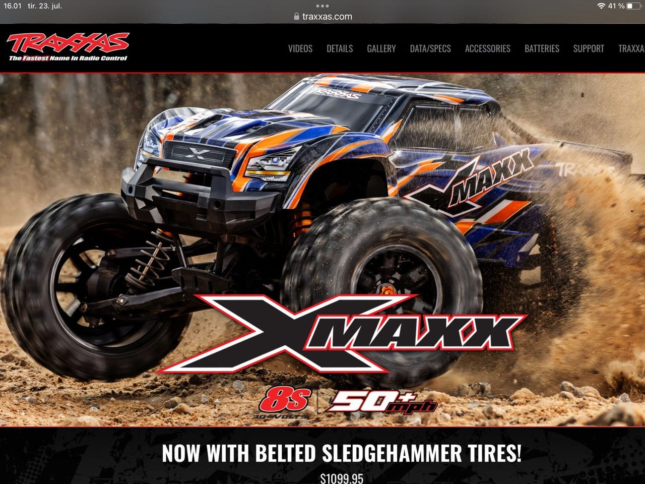 Xmaxx bil,reservedele,upgrades,batterier samt tilbehør købes | DBA
