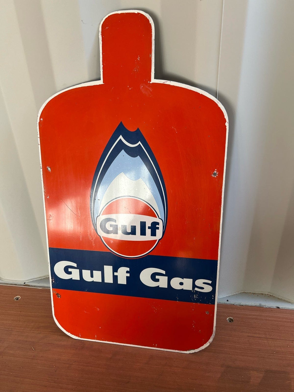 Skilte, Gulf gas | DBA