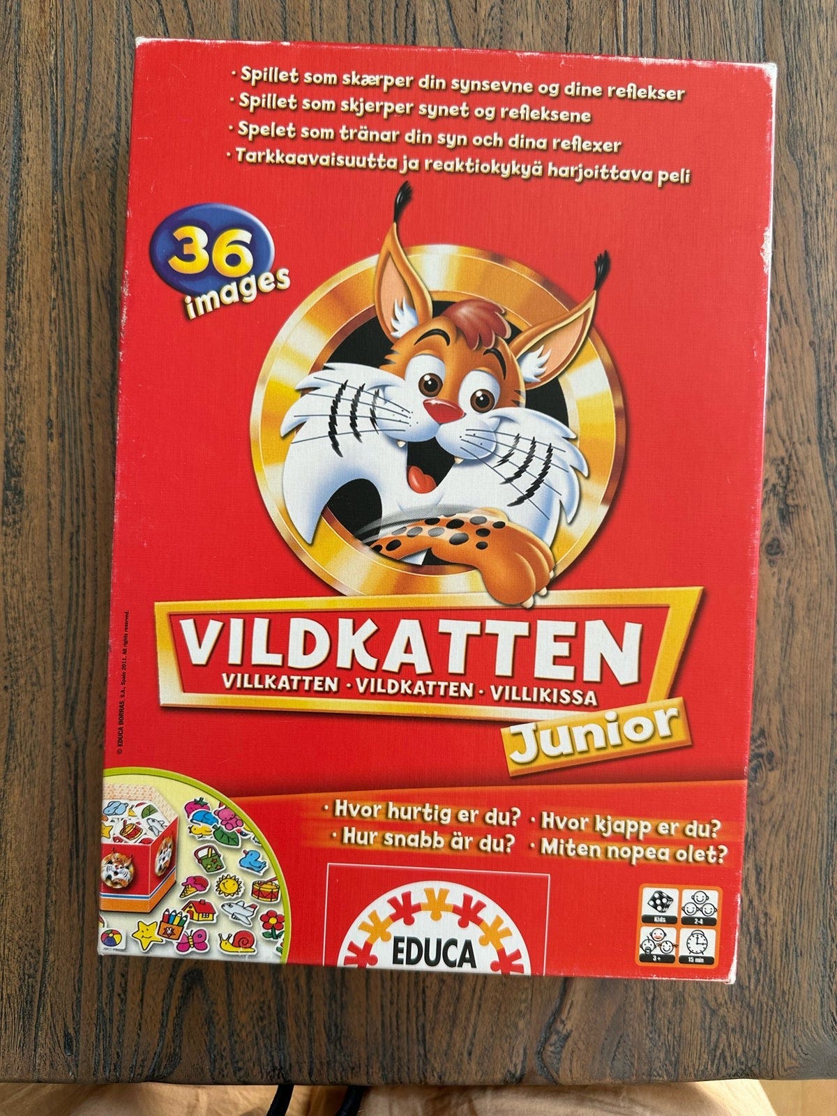 Vildkatten Junior, Familiespil, huskespil | DBA