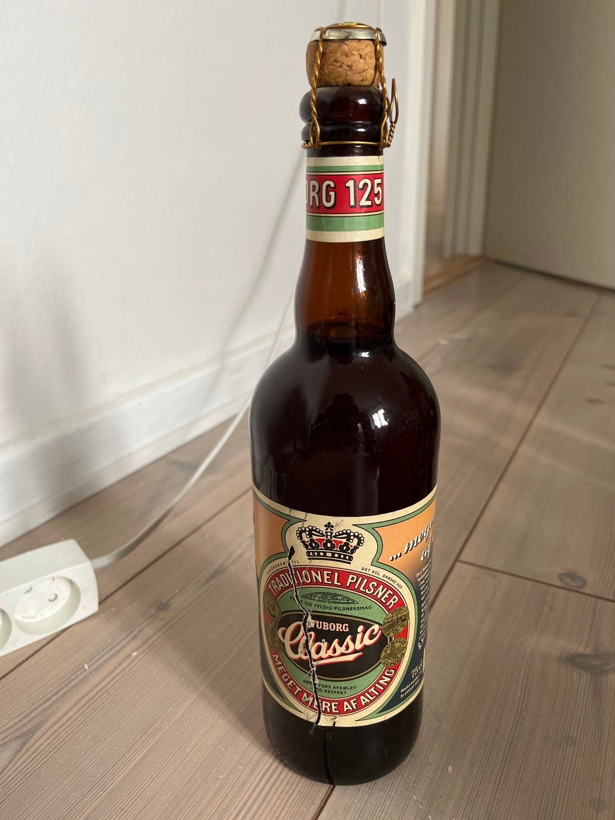 Øl, Tuborg 75cl 125 års jubilæums flaske 1999 | DBA