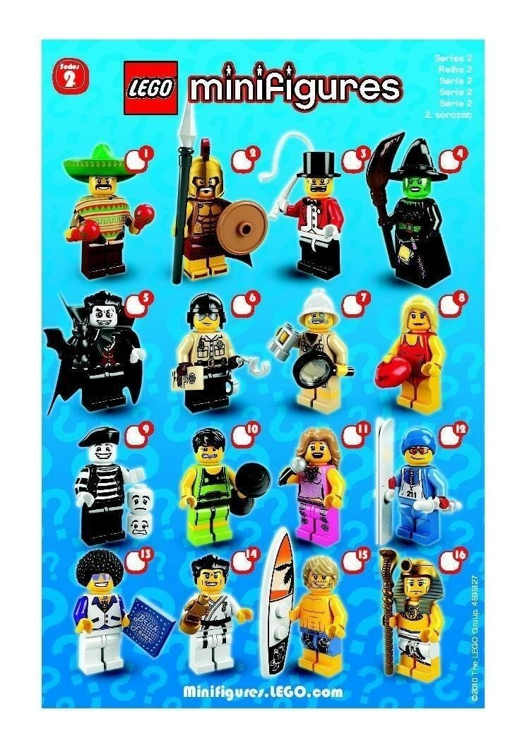 Lego Minifigures, 8684 Minifigurer serie 2 | DBA