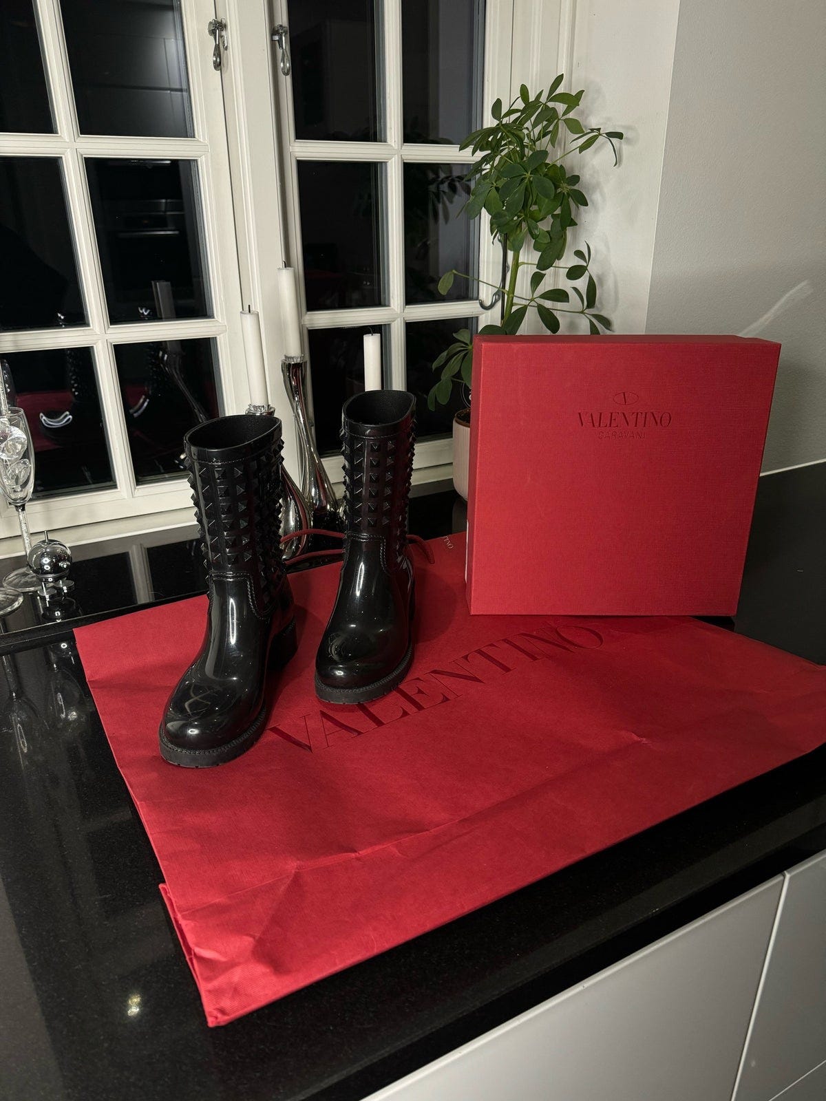 Gummistøvler, str. 36, Valentino | DBA