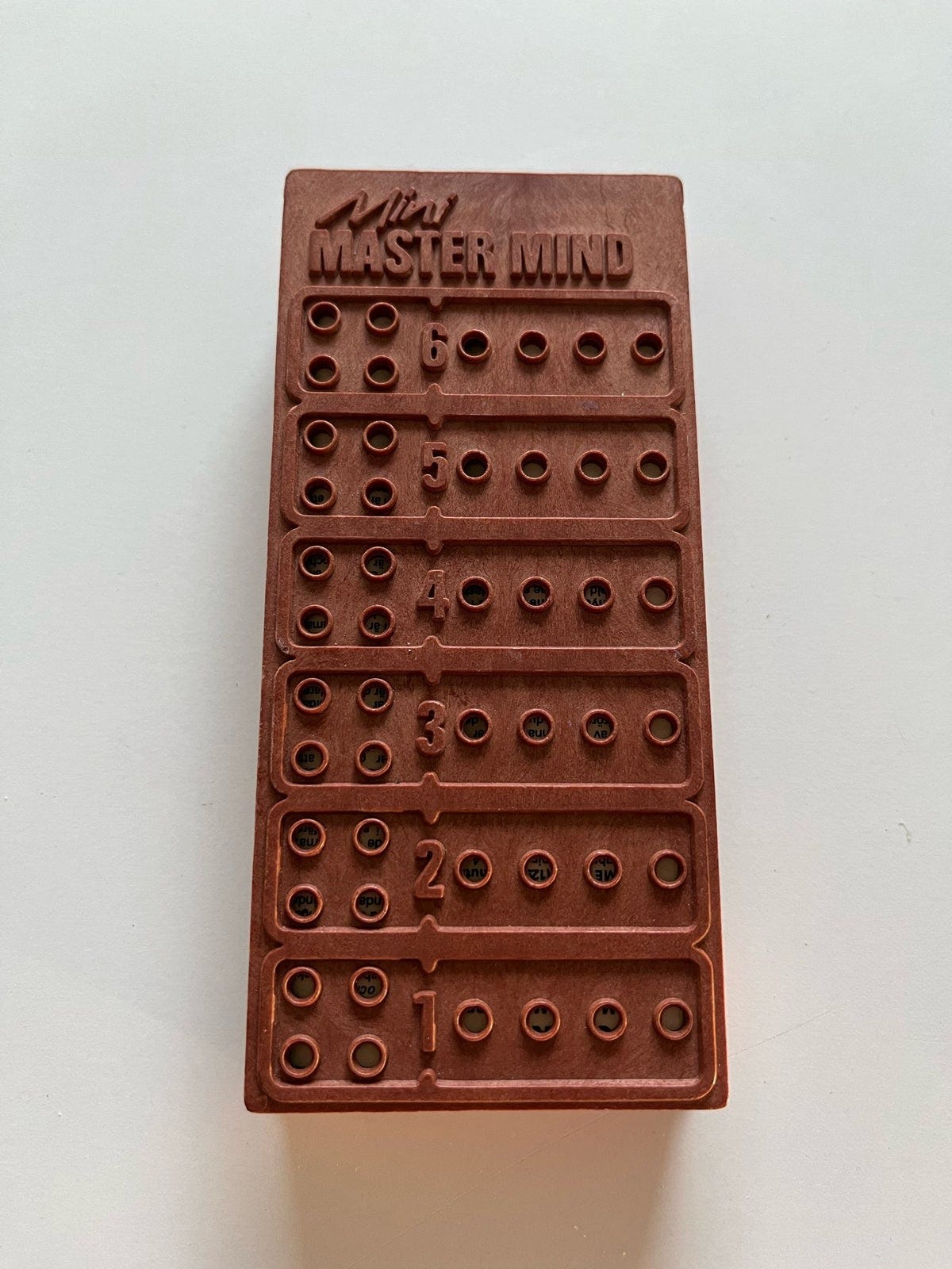 Mini mastermind, brætspil | DBA