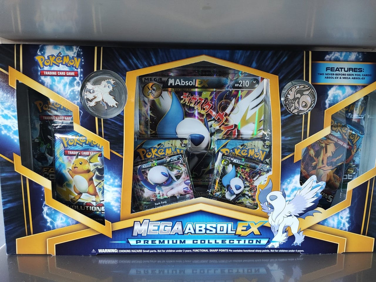 Samlekort, Pokemon Mega-EX Box: Mega Absol-EX Premium Collect | DBA