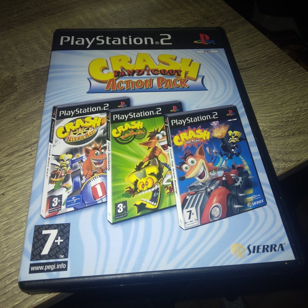 Crash Bandicoot Action Pack 3 in 1, PS2, adventure | DBA