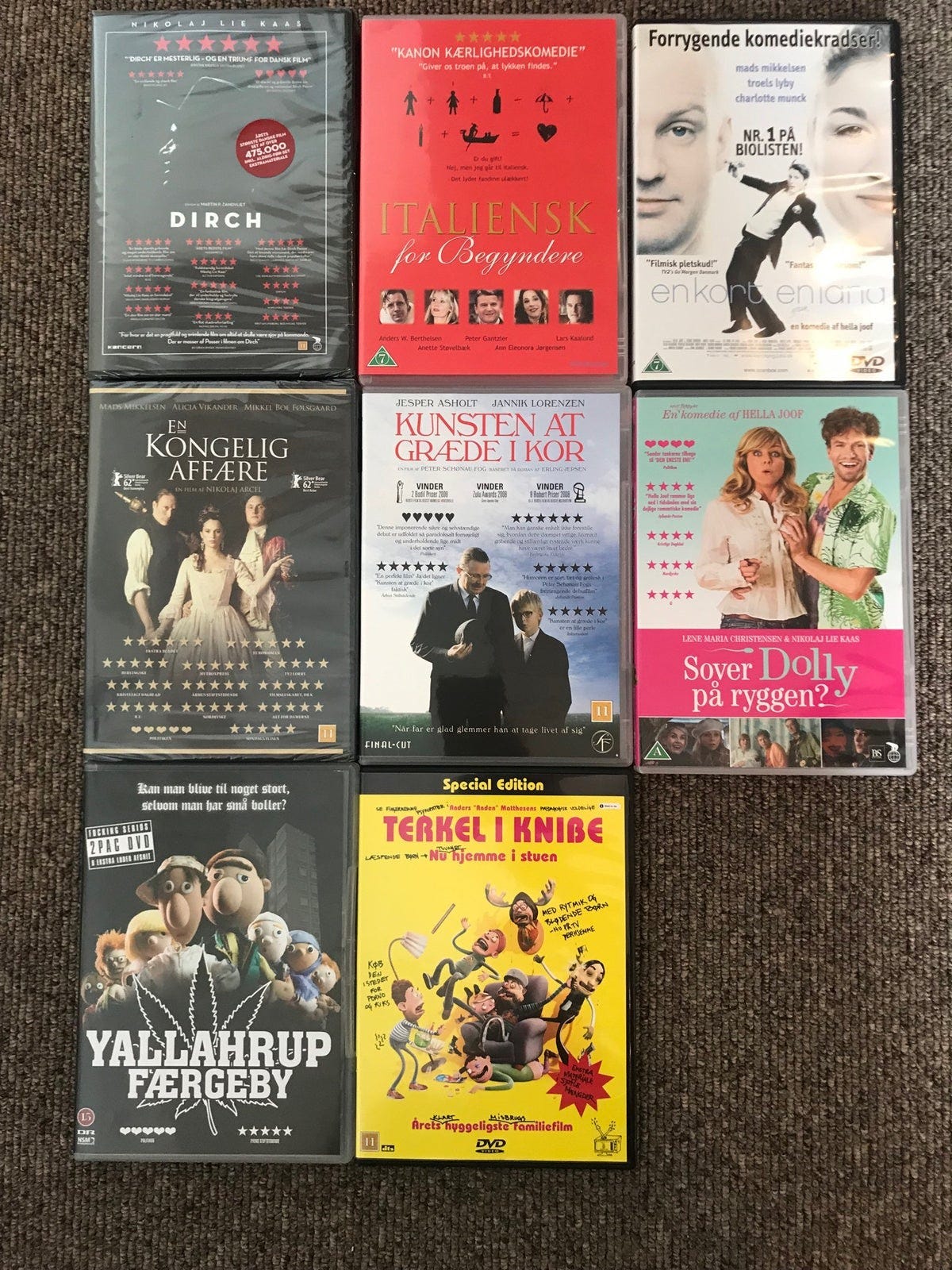 Danske dvd’er , instruktør Forskellige, DVD | DBA