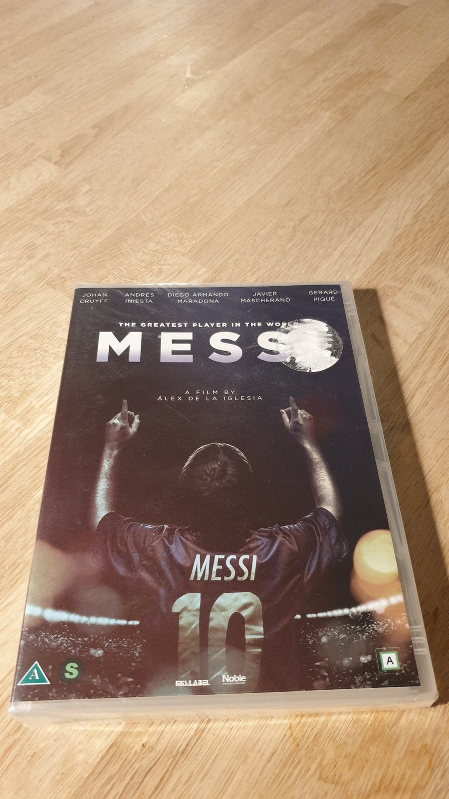 MESSI – The Greatest Player In The World (UÅBNET), DVD, dokumentar | DBA