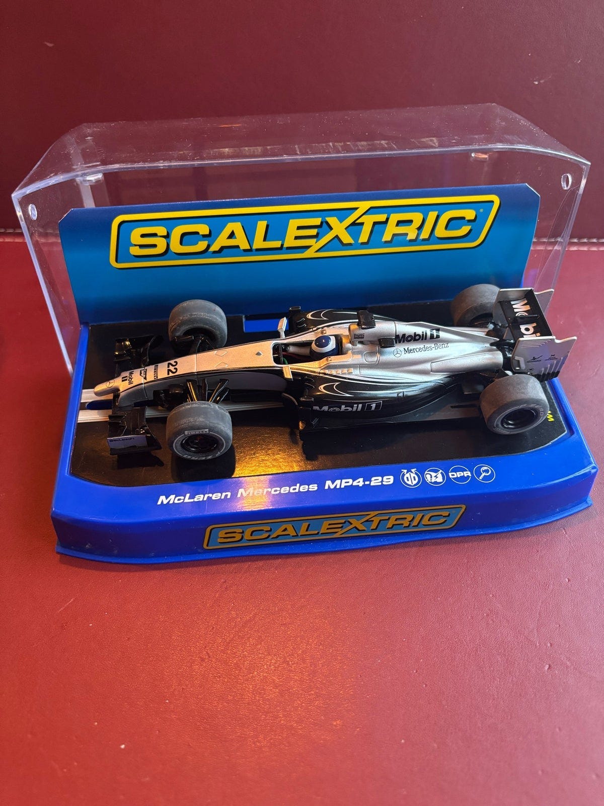 Racerbil, Scalextric McLaren - Mercedes MP4 - 29 “ Jenson Button ...