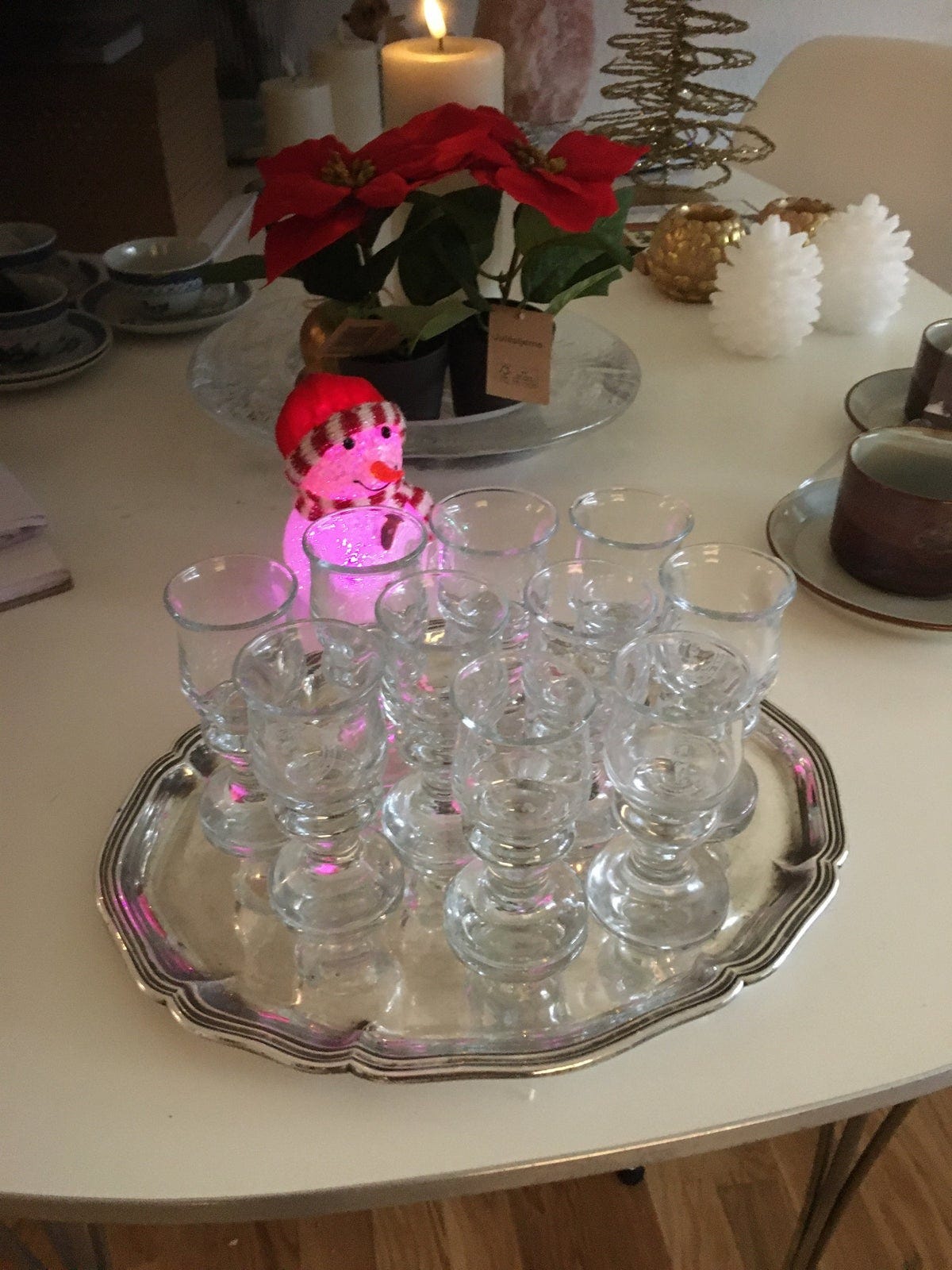 Glas, Holmegård TIVOLI snapseglas 10 stk , Holmegård TIVOLI serien | DBA