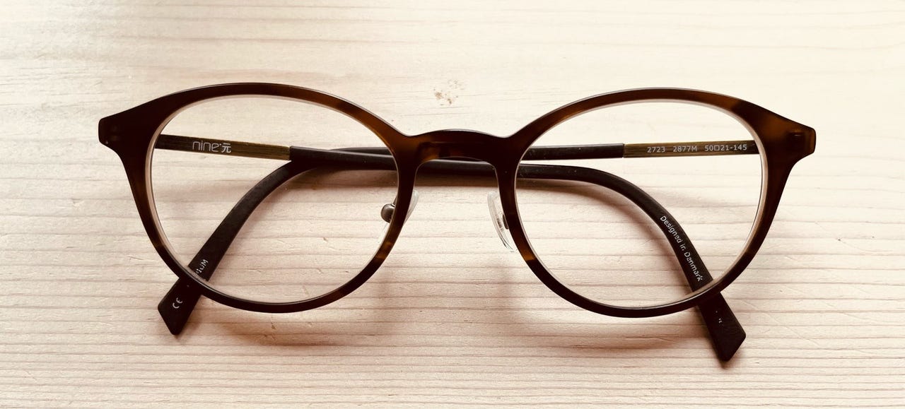 Briller, titanium, Nine Eyewear | DBA