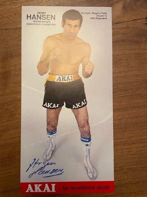 Autografer, Bokser | DBA