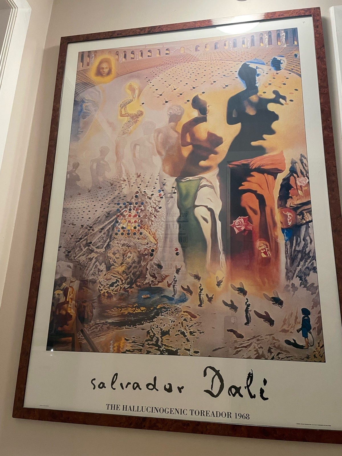 Kunsttryk, Salvador Dali, motiv: The hallucinogenic toreador 1968 | DBA