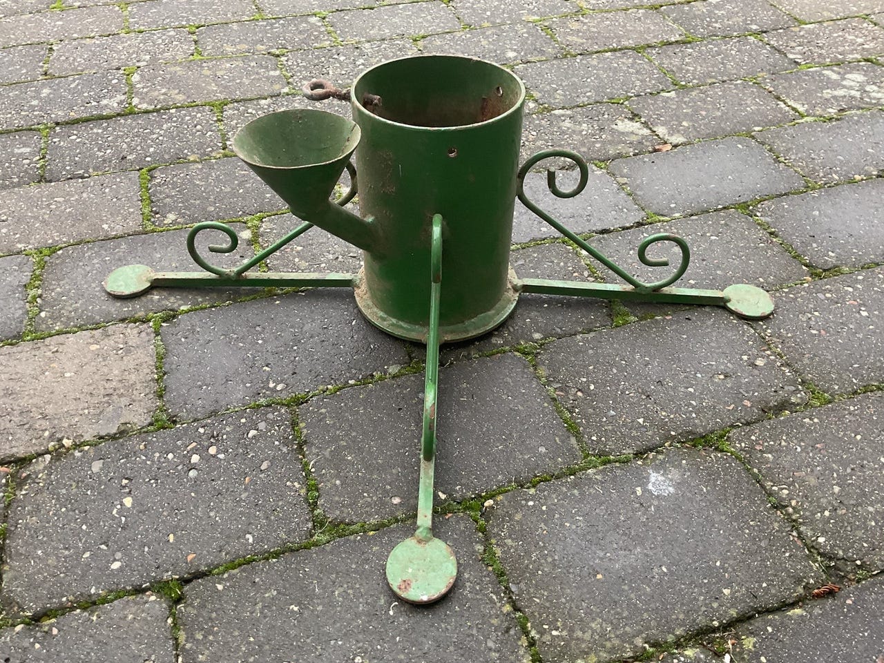 Skøn gammel juletræsfod | DBA