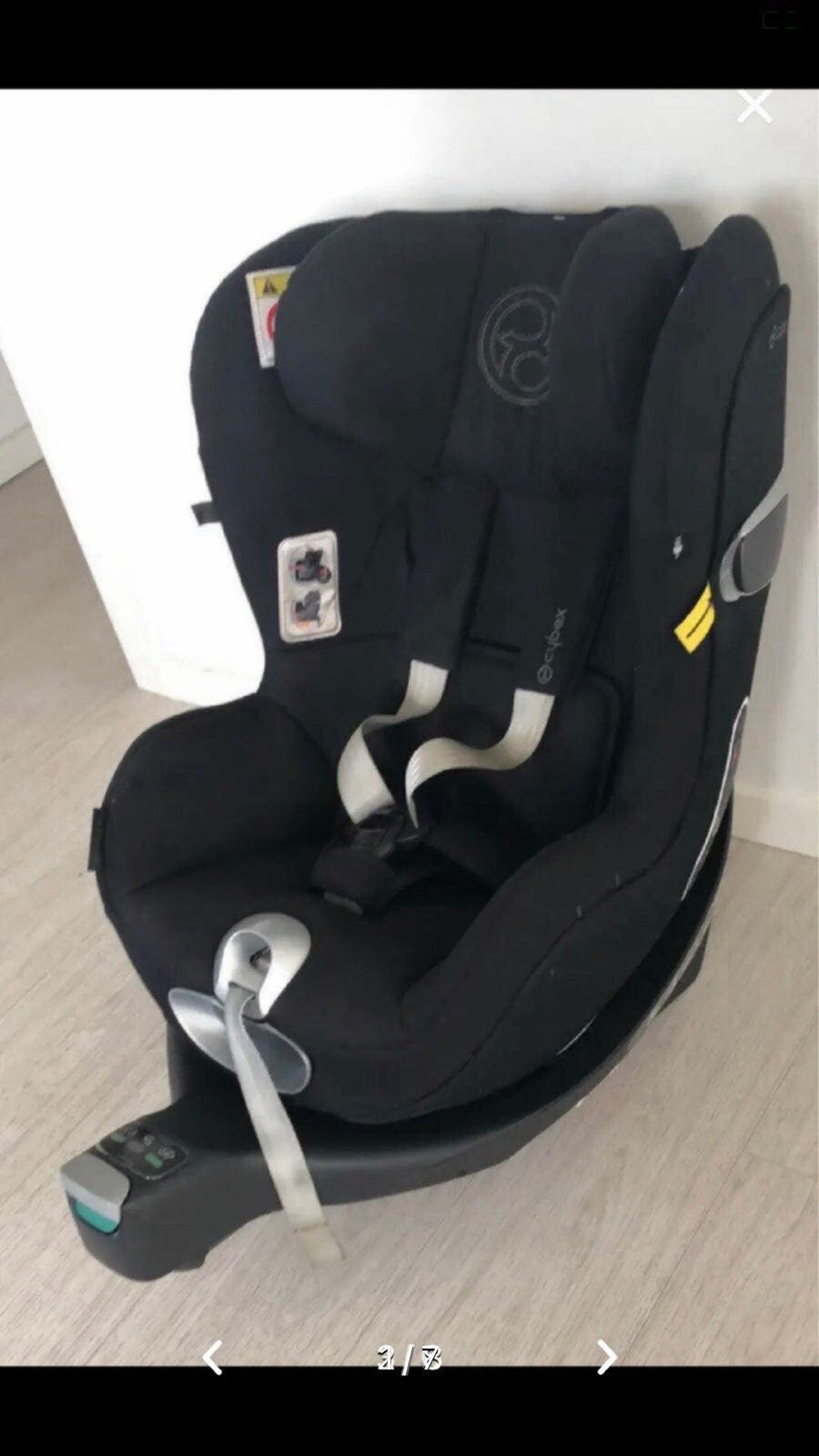 Autostol, op til 18 kg , Cybex Sirona Z/Z2 i-size med drejebase Z | DBA