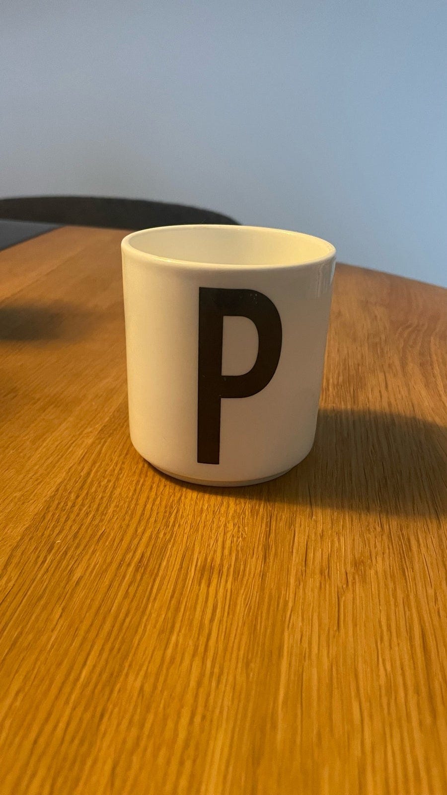 Design Letters Bogstav kop P, Porcelæn | DBA