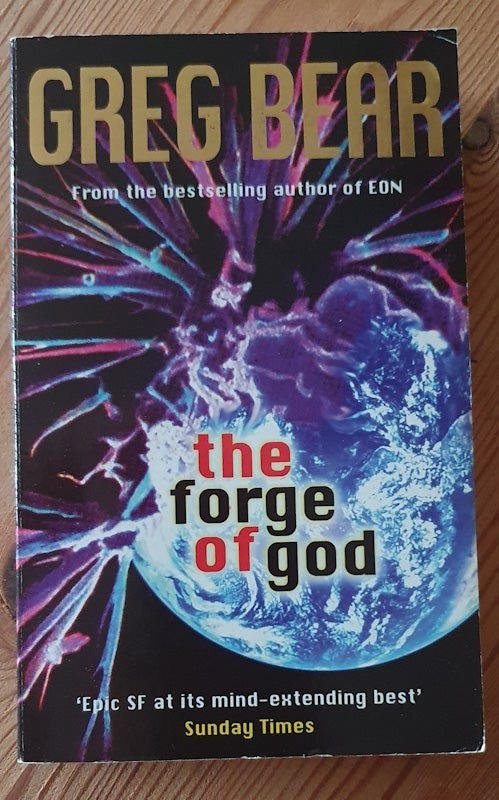 the forge of god, Greg Bear, genre: science fiction | DBA