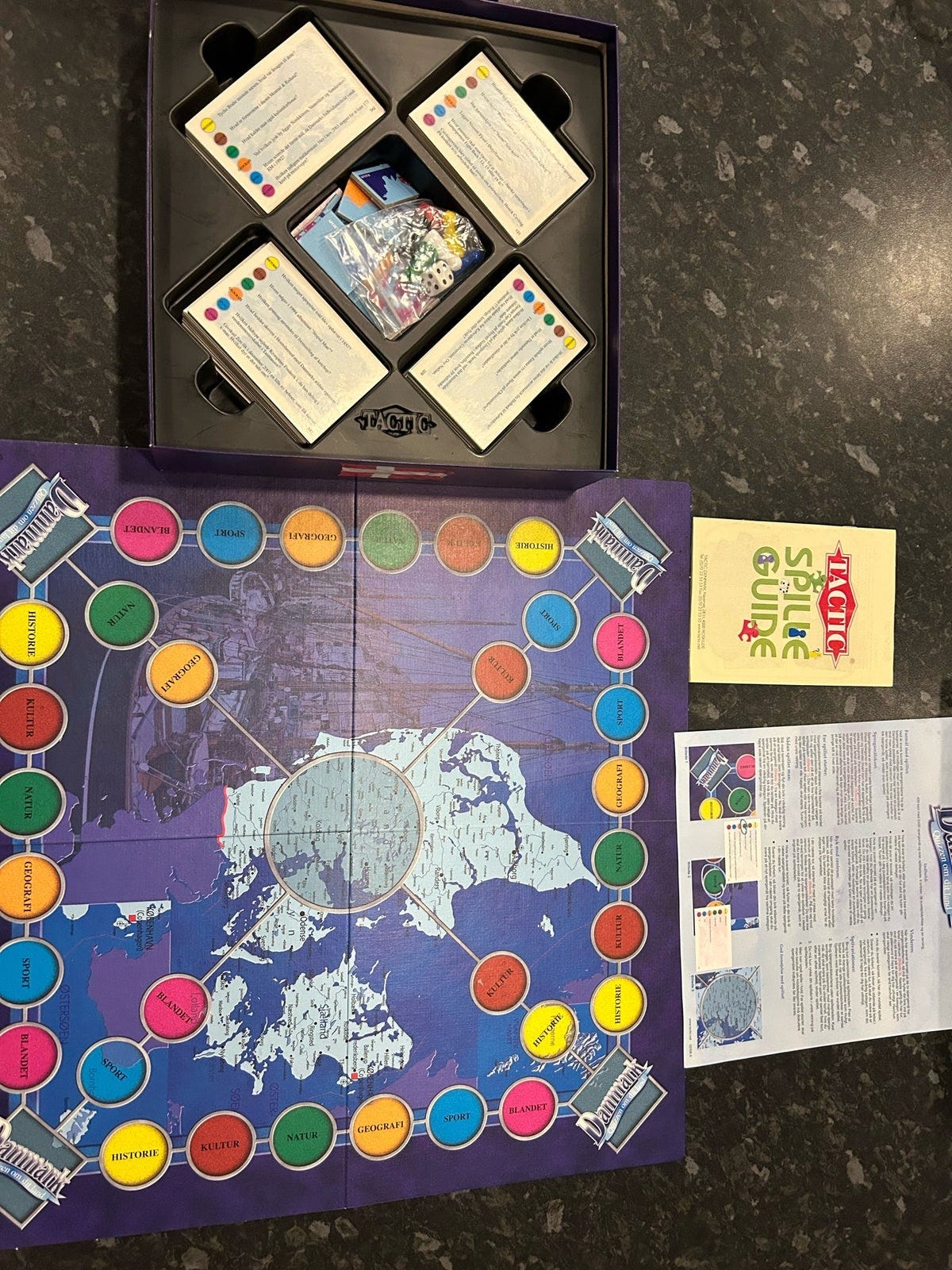 Danmark spillet med spørgsmål om Danmark , Familie spil fra børn over ...