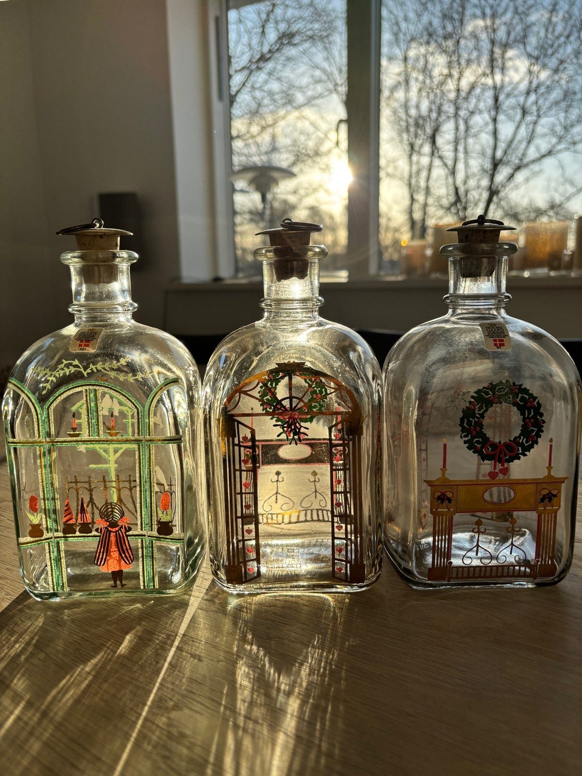Glas, Julekarafler, Holmegaard | DBA