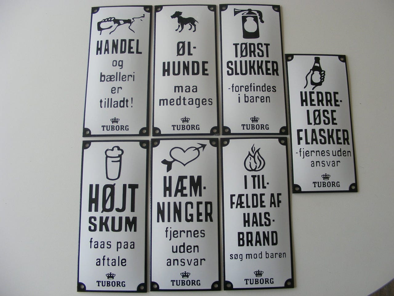 Skilte, Tuborg | DBA