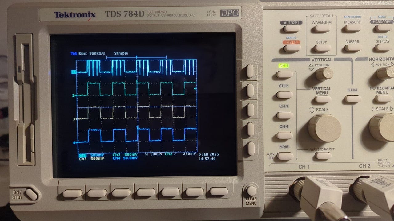 Oscilloskop, Textronics | DBA