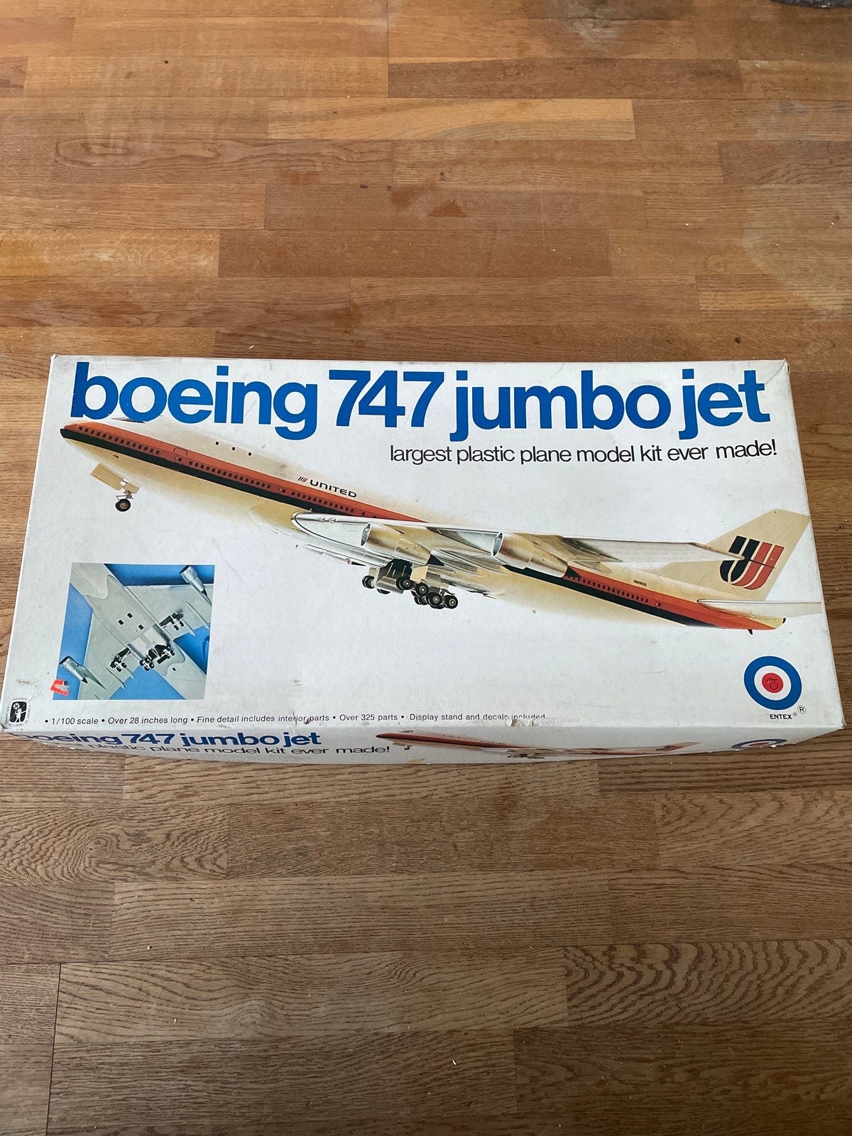 Byggesæt, Entex Boeing 747 Jumbojet, skala 1/100 | DBA
