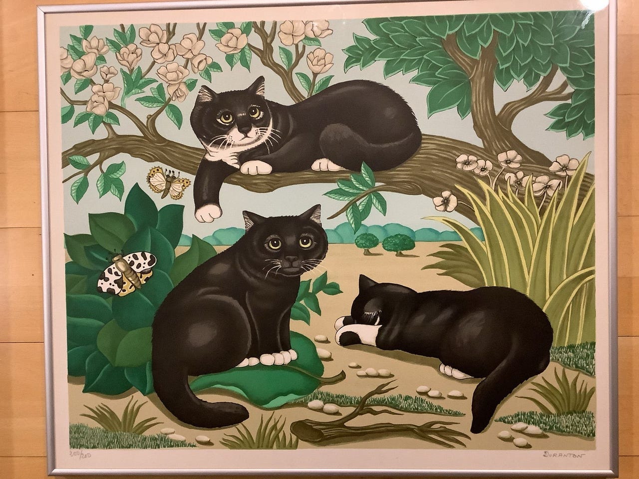 Litografi, André Duranton, b: 61 h: 51 | DBA