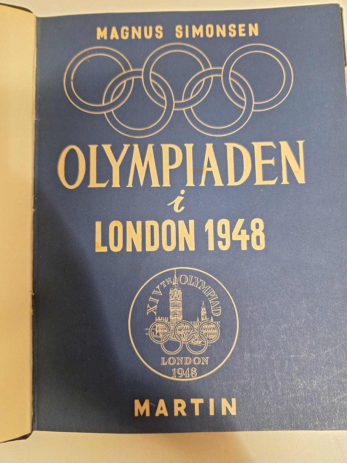 Olympiaden i London 1948, Magnus Simonsen, emne: hobby og sport | DBA