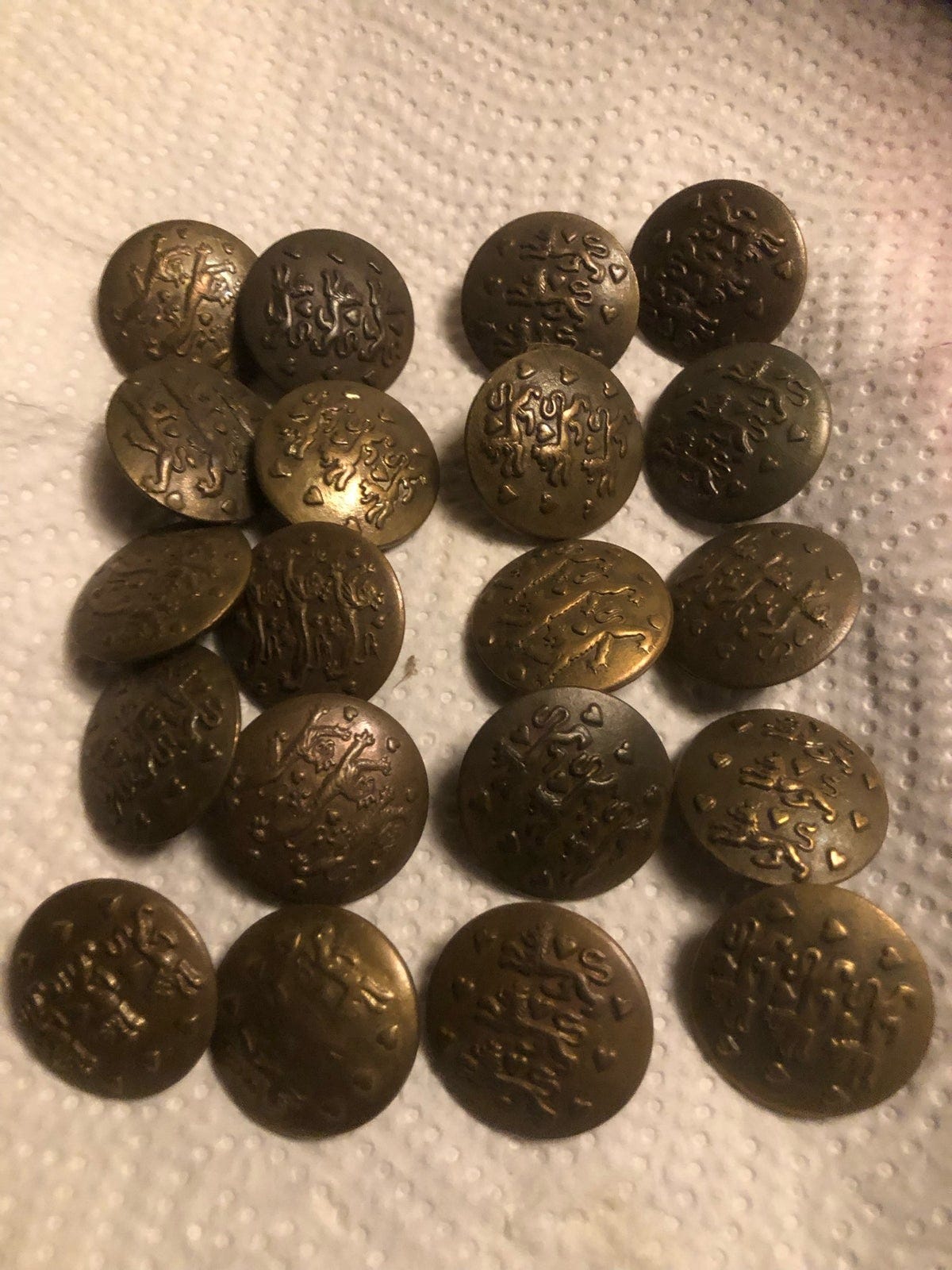 Militær, Knapper 2 cm | DBA