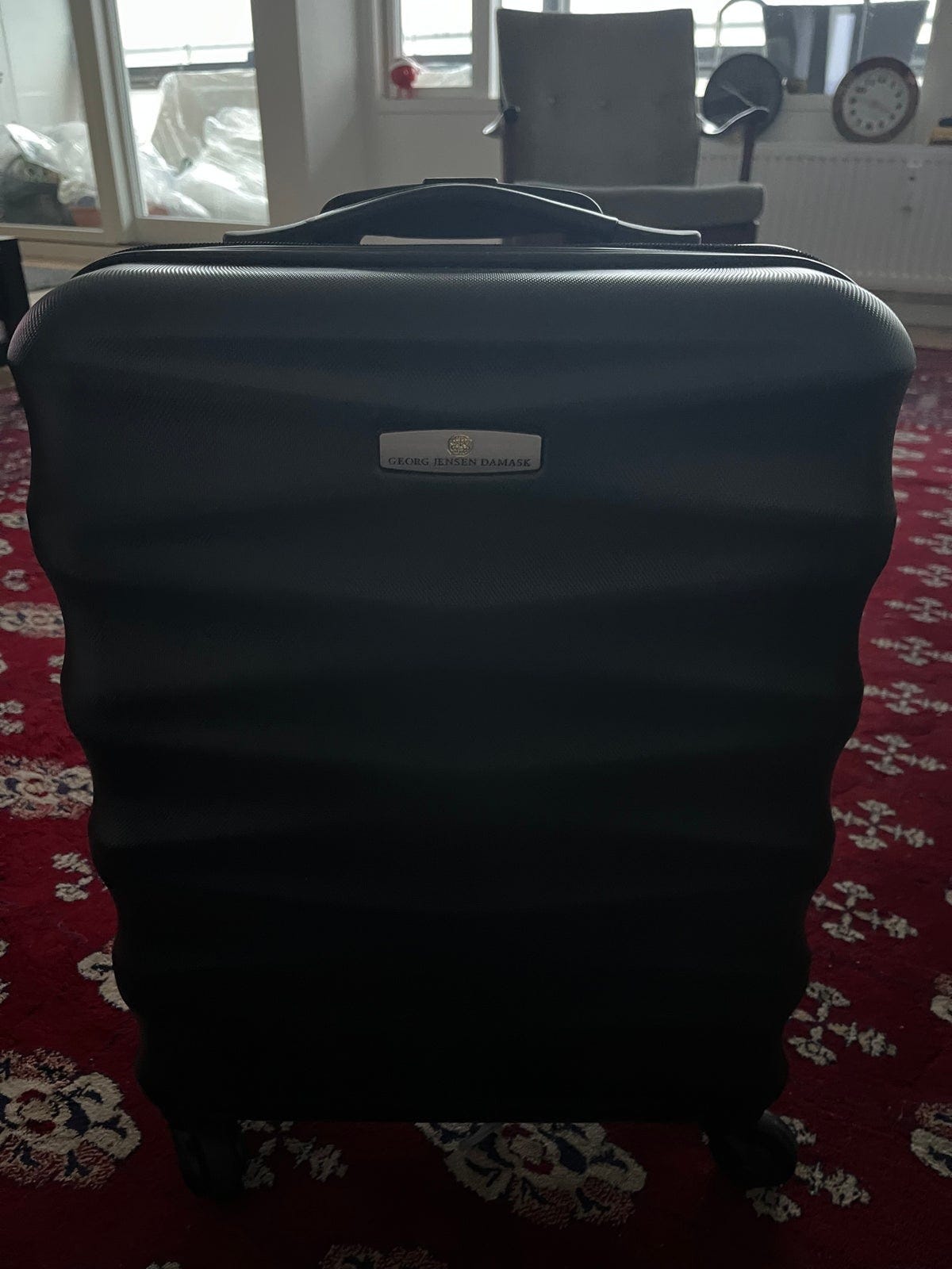 Rejsetaske m/hjul, George Jensen Damask kuffert, b: 38 l: 20 h: 50 | DBA