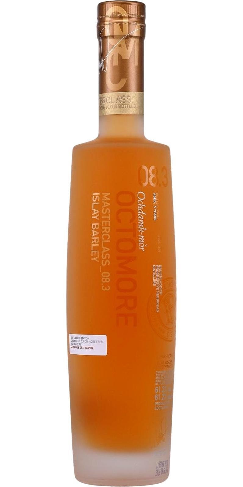 Andre fødevarer, Octomore Edition 08.3 Masterclass / 309 PPM | DBA