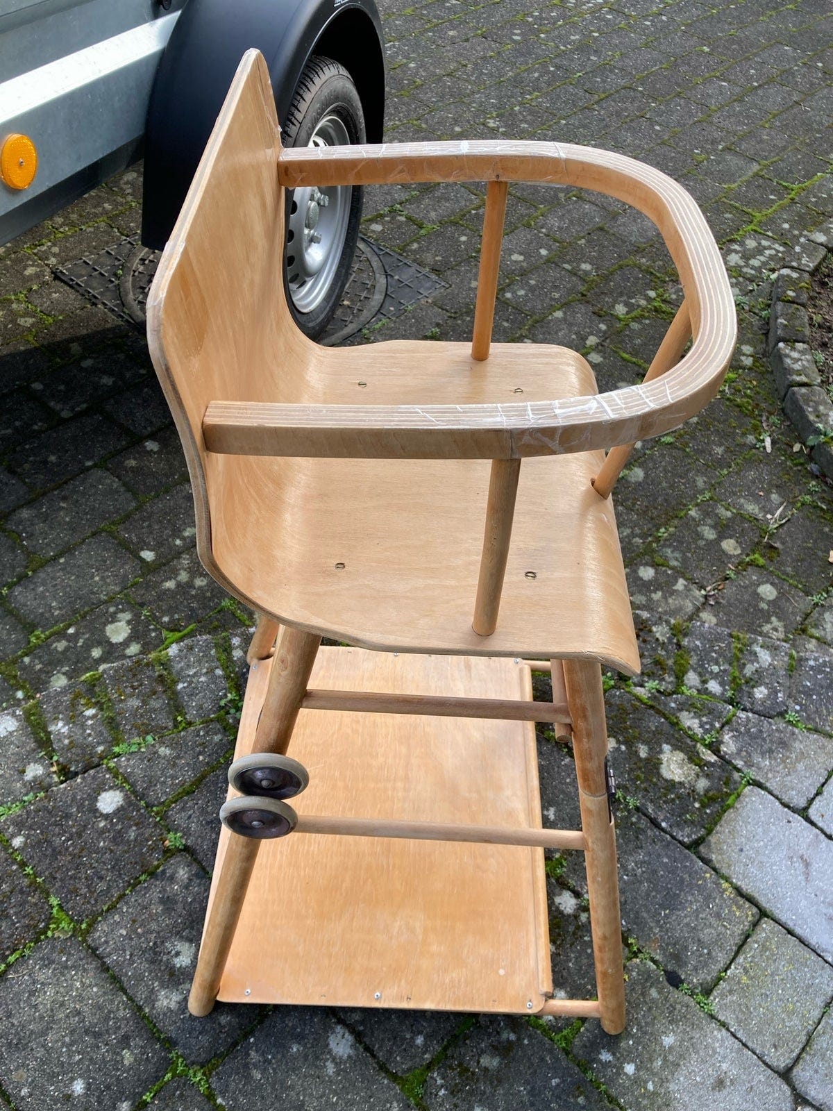 Højstol, Vintage høj stol/bord | DBA