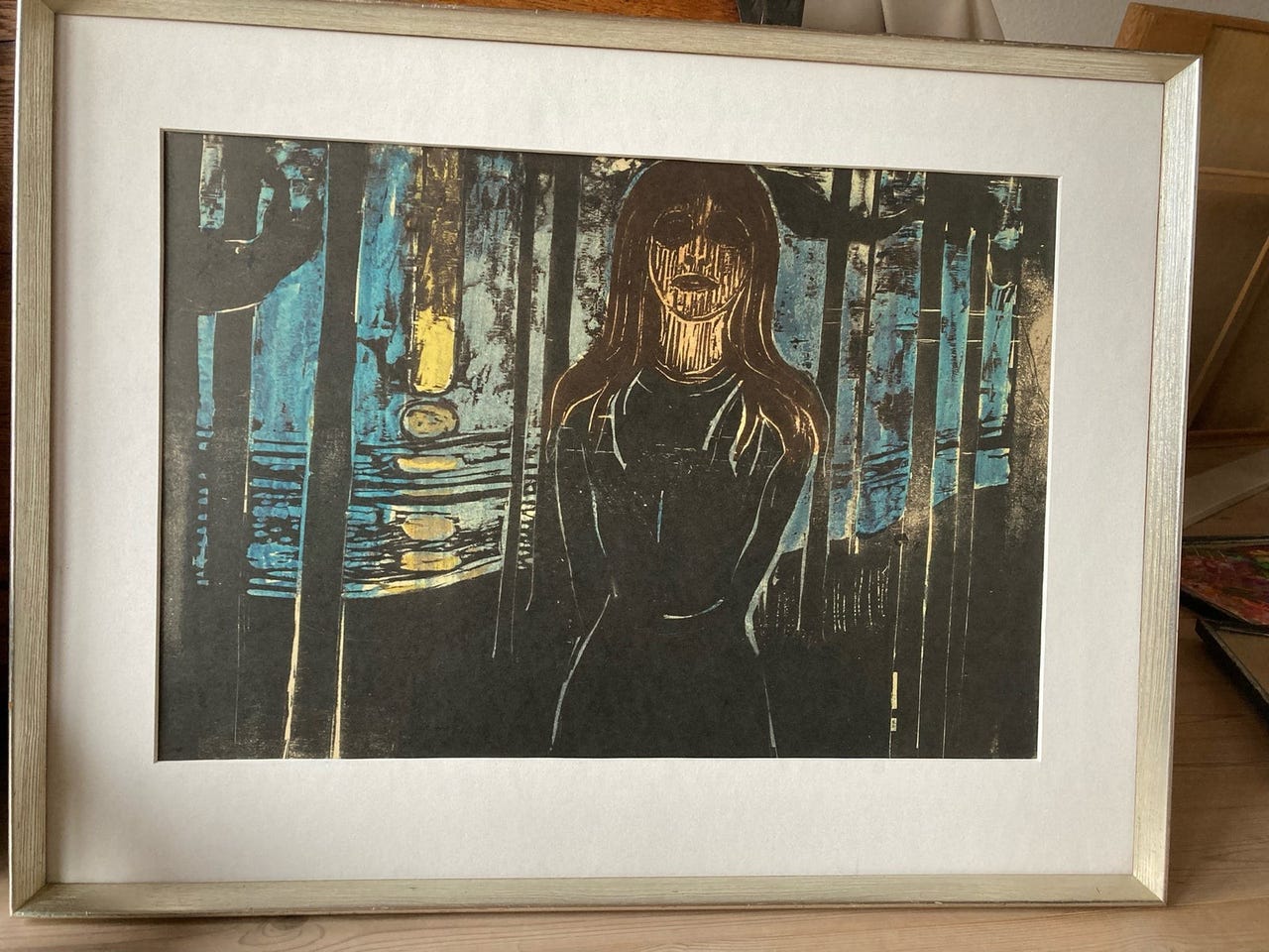 Tryk fra Lousiana, Edward Munch, motiv: Kvinde | DBA