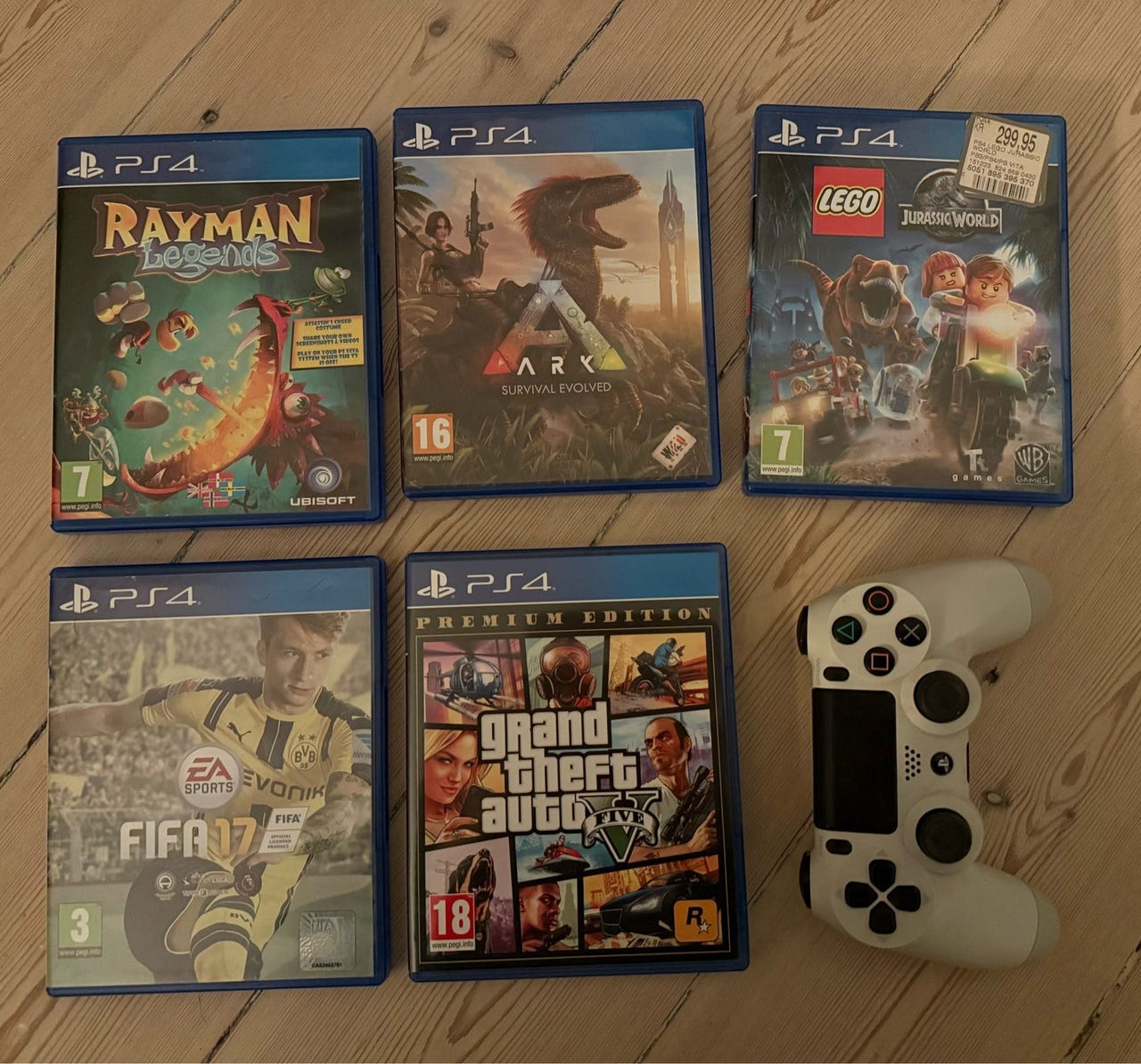 Spil og controller til PS 4, PS4 | DBA