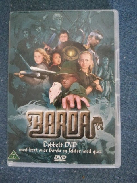 (Sender gerne) Barda -Tv serie, DVD, eventyr | DBA