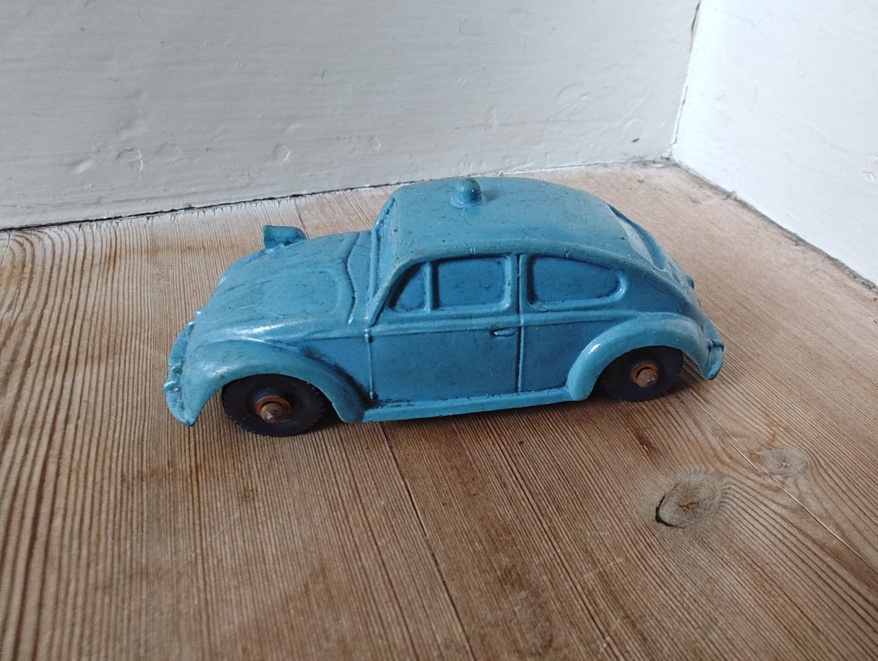 Modelbil, Tomte Lærdal Folkevognsbobbel Politi Bil Folkevogn vw | DBA