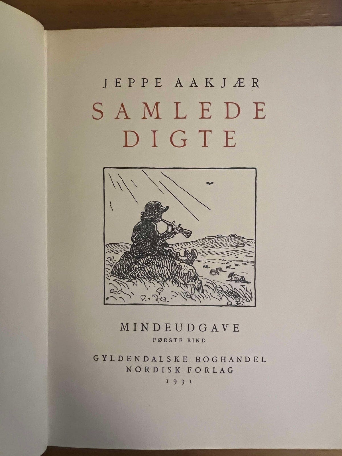 Jeppe Aakjær Samlede Digte I-ll-III - Mindeudgave, Jeppe Aakjær, genre ...
