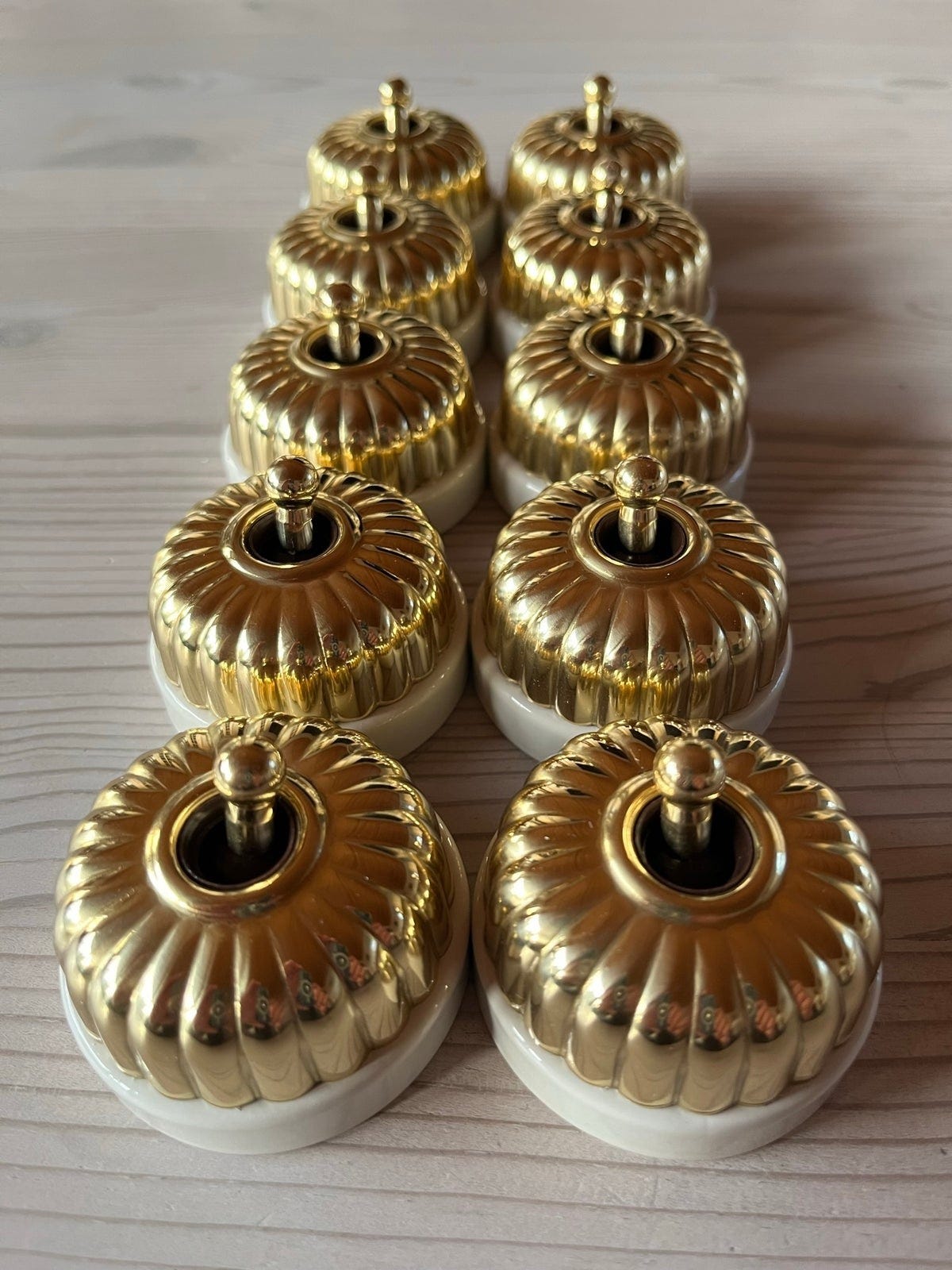 Classic retro messing afbryder kontakt | DBA