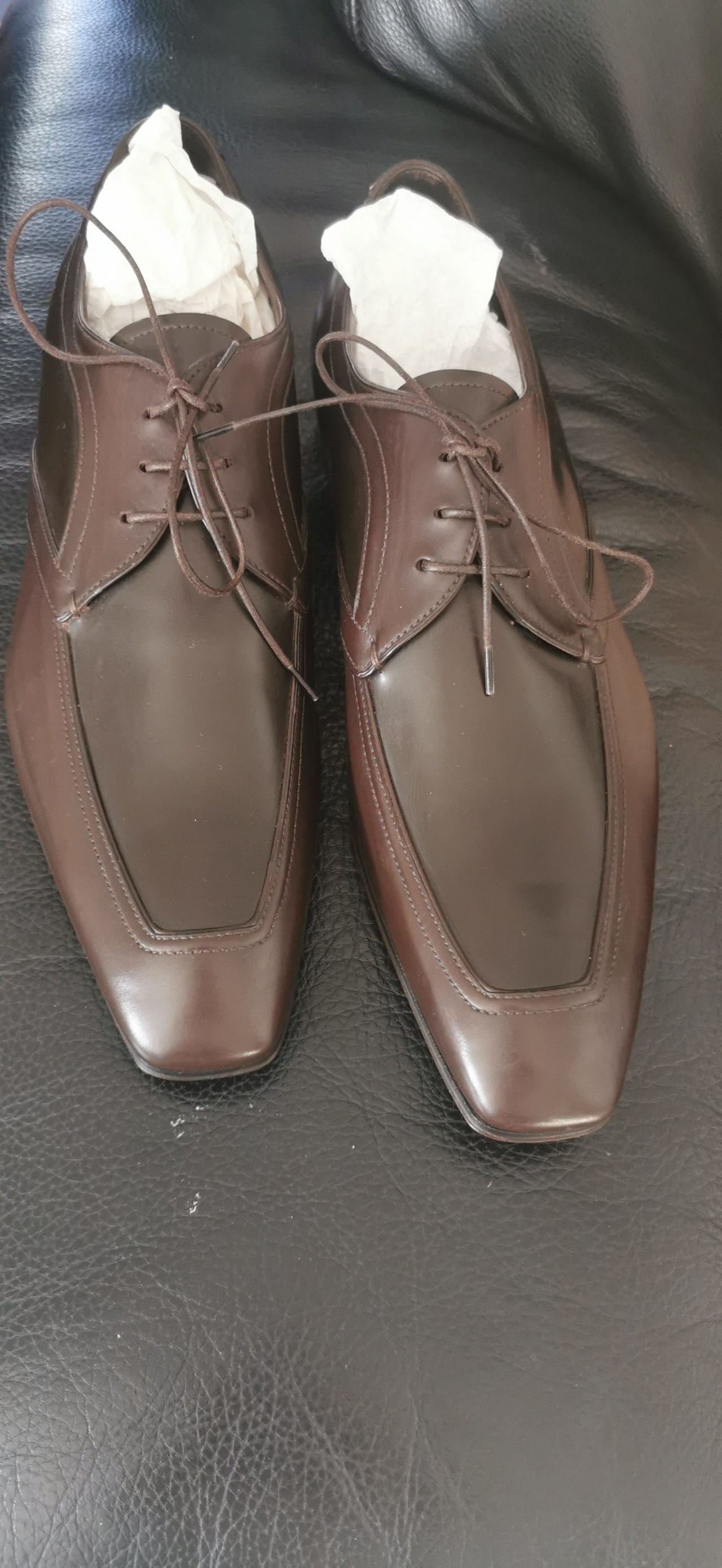 PRADA sko, Str 43, brune, ( nypris 3000kr) | DBA