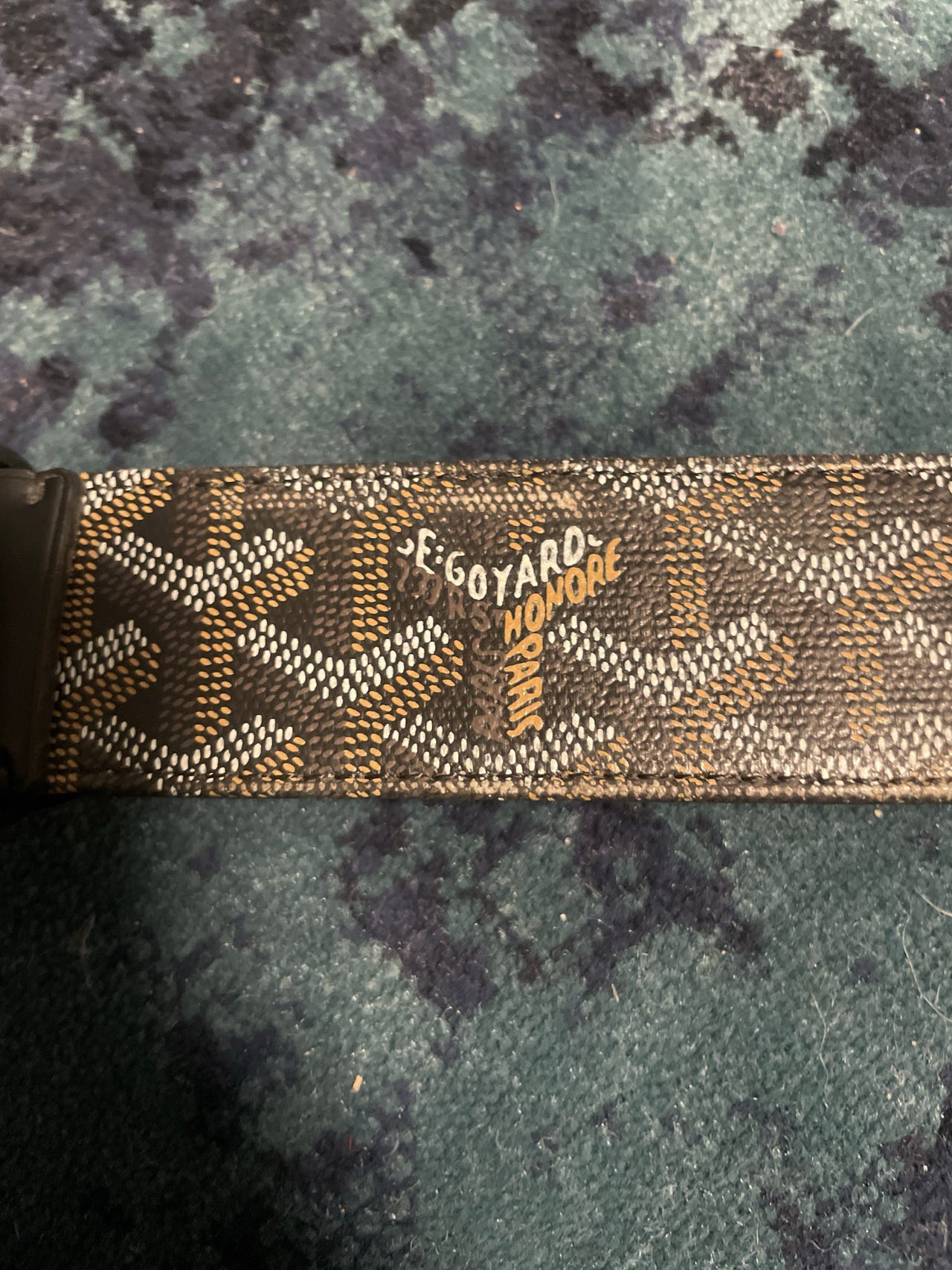 Goyard belt | DBA