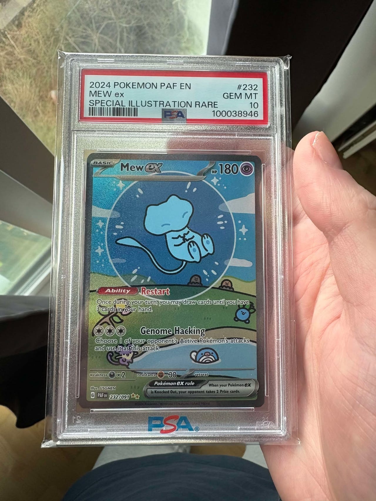 Mew EX Special Illustration Rare PSA 10 | DBA