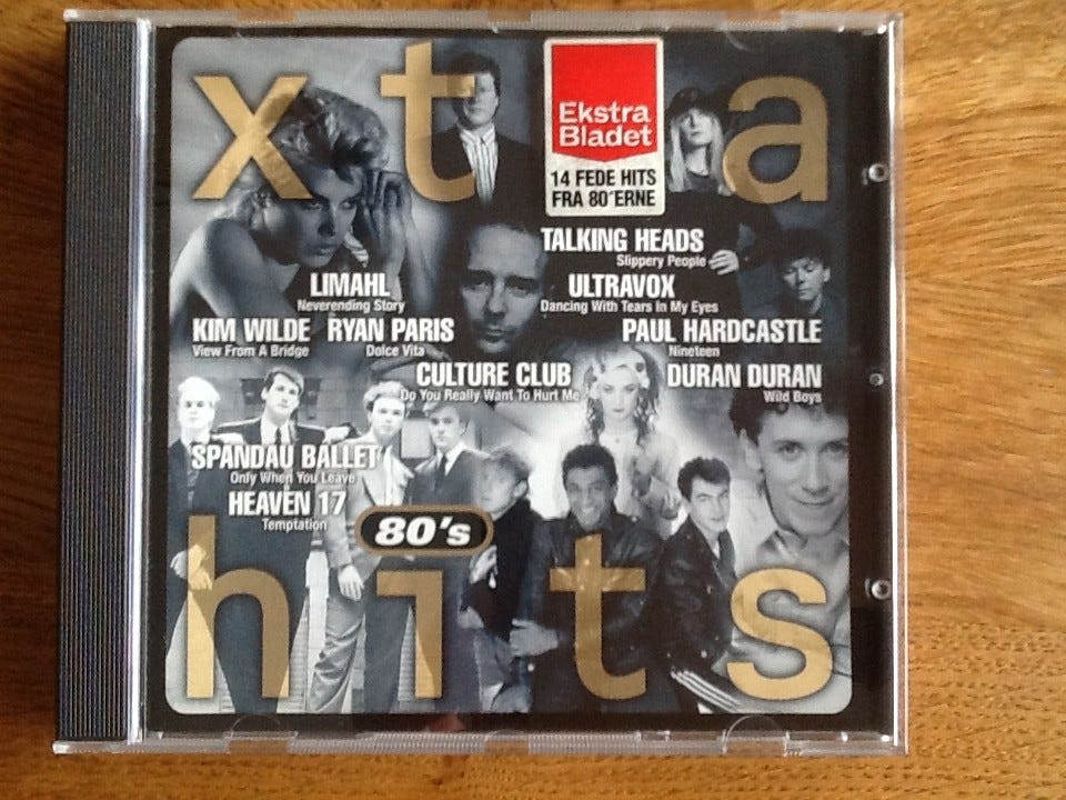 CD: Diverse; Talking Heads, Ultravox m.fl. / XTRA 80´er Hits | DBA