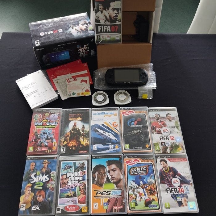 Sony - Playstation Portable (PSP) - Pack FIFA 07 + 12 games ...