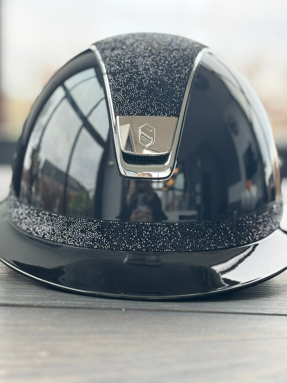 Samshield Miss Shield Glossy 1.0 - sort/chrome/Ultra Fine Rock Jet Black | DBA