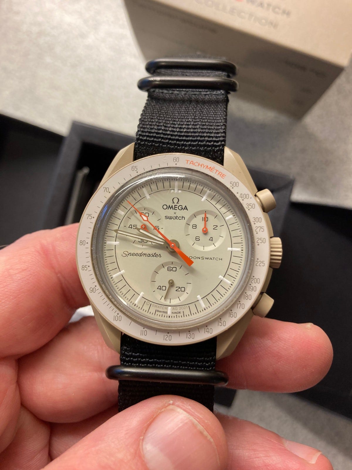 Omega Swatch Ur - MISSION TO JUPITER | DBA