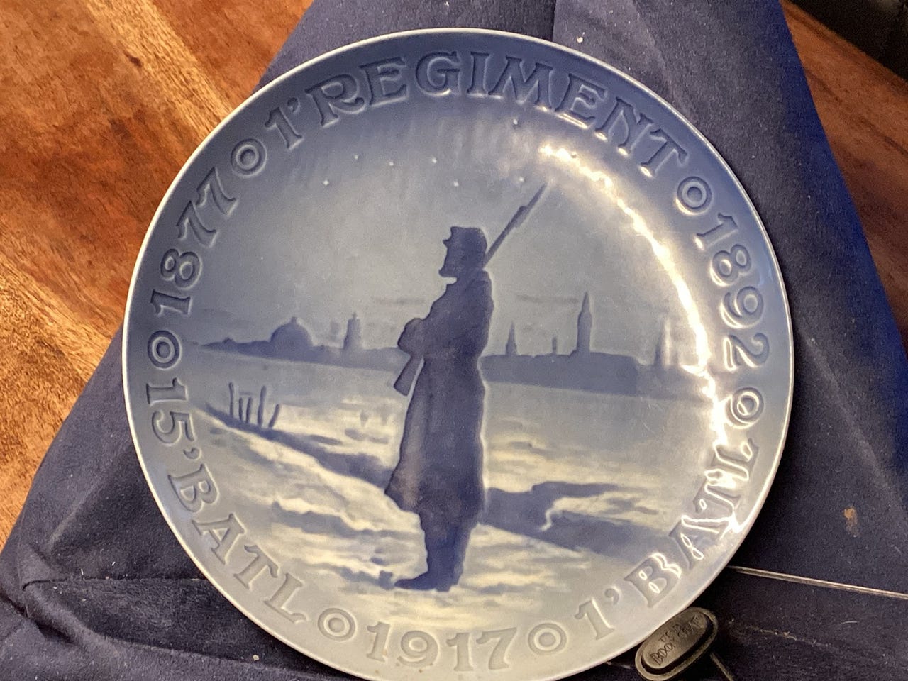 1 REGIMENT 15 BATALJON MED FLERE ÅRSTAL. 1877-1892-1917 B OG G | DBA